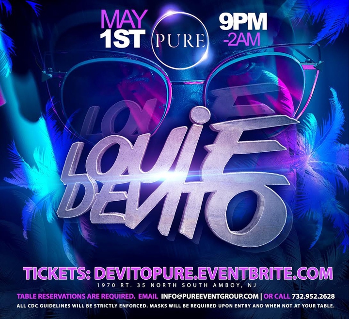 Louie DeVito Tour Dates, Concert Tickets, & Live Streams