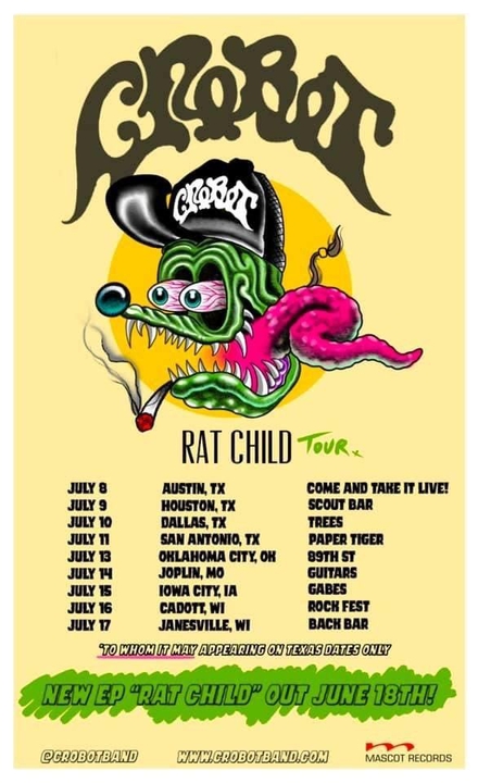 Crobot Tour Dates, Concert Tickets, & Live Streams