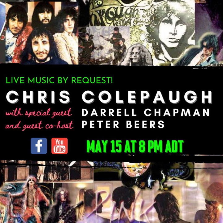 Chris Colepaugh’s Live Stream Concert May 15, 2021 | Bandsintown