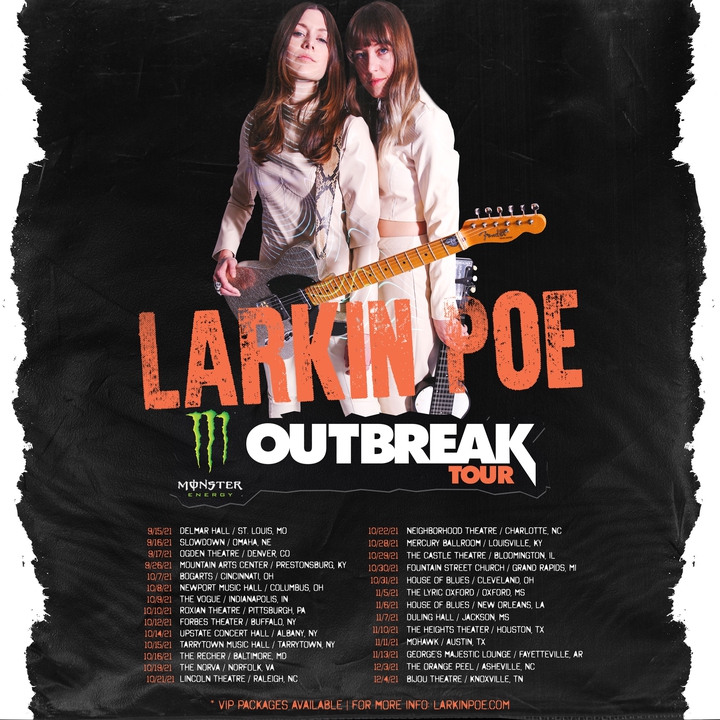 Larkin Poe Tour Dates, Concert Tickets, & Live Streams