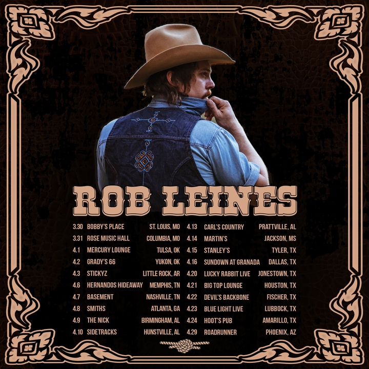 Rob Leines Tickets, 2022 Concert Tour Dates & Details | Bandsintown