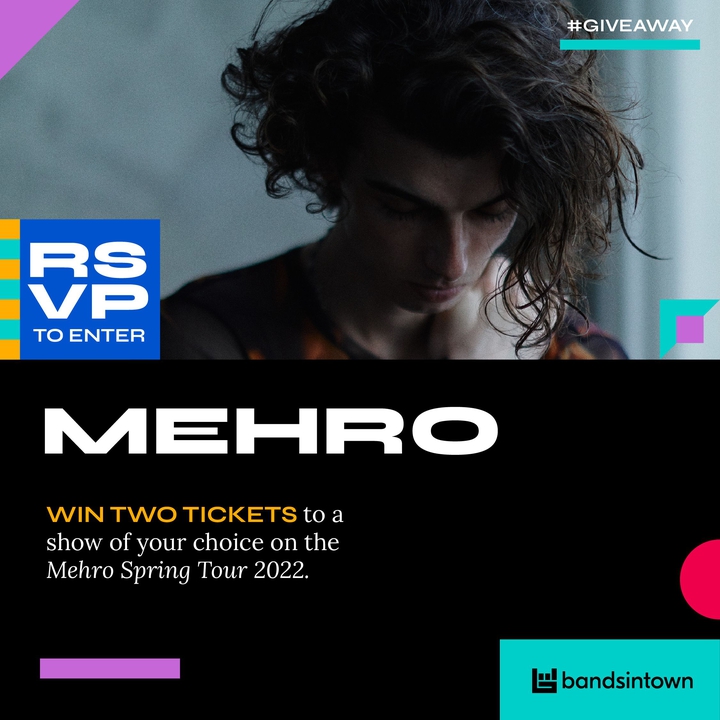mehro Tickets, 2022 Concert Tour Dates & Details | Bandsintown