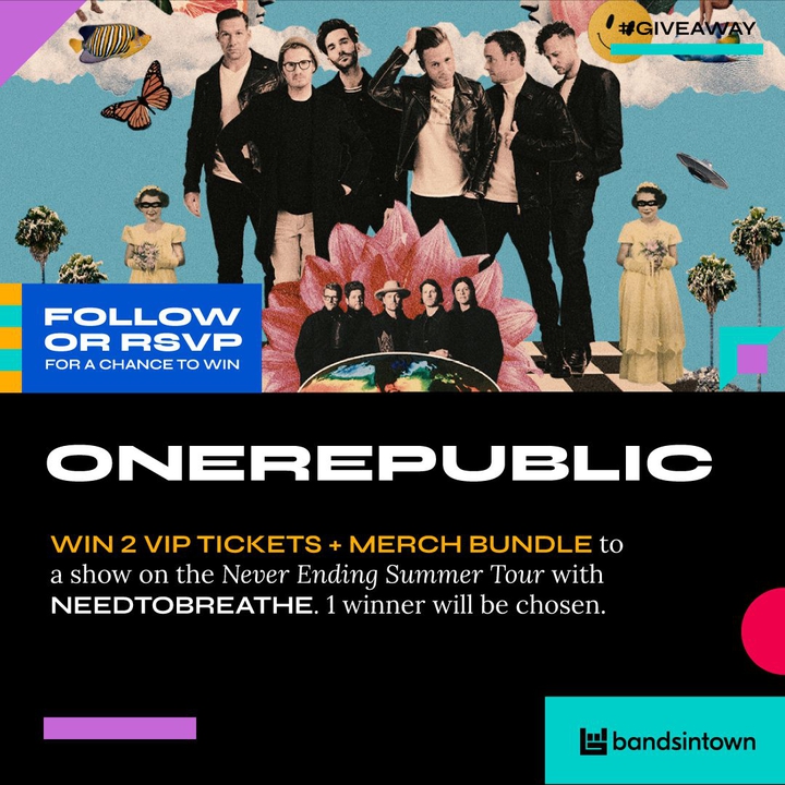 OneRepublic Tickets, 2022 Concert Tour Dates & Details | Bandsintown