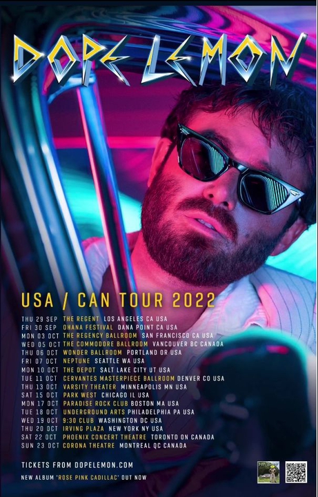 DOPE LEMON Tickets, 2022 Concert Tour Dates & Details | Bandsintown