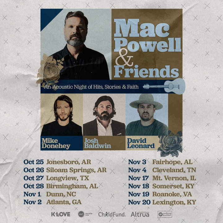 Mac Powell Tickets, 2022 Concert Tour Dates & Details | Bandsintown