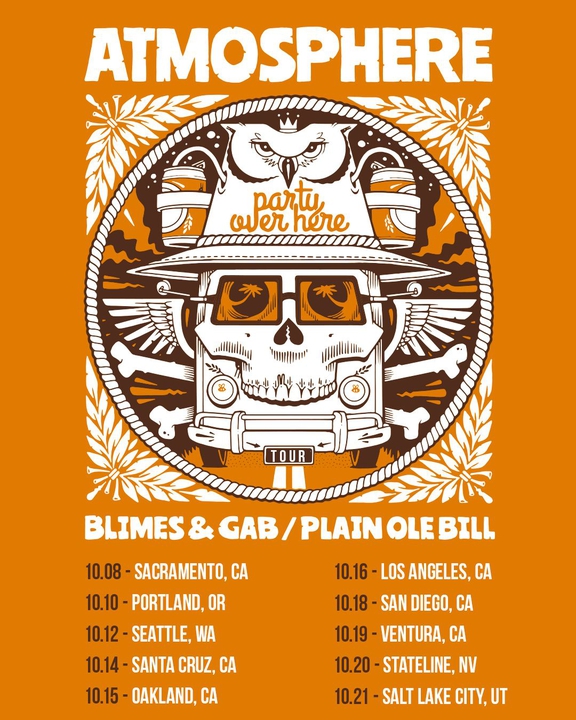 Atmosphere Tickets, 2022 Concert Tour Dates & Details | Bandsintown