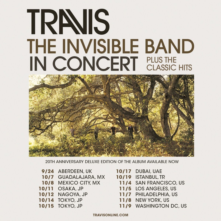 Travis Tickets, 2022 Concert Tour Dates & Details | Bandsintown