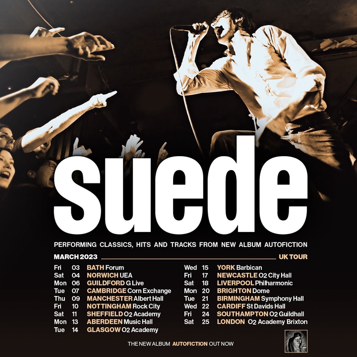 Suede Tickets, 2022 Concert Tour Dates & Details | Bandsintown