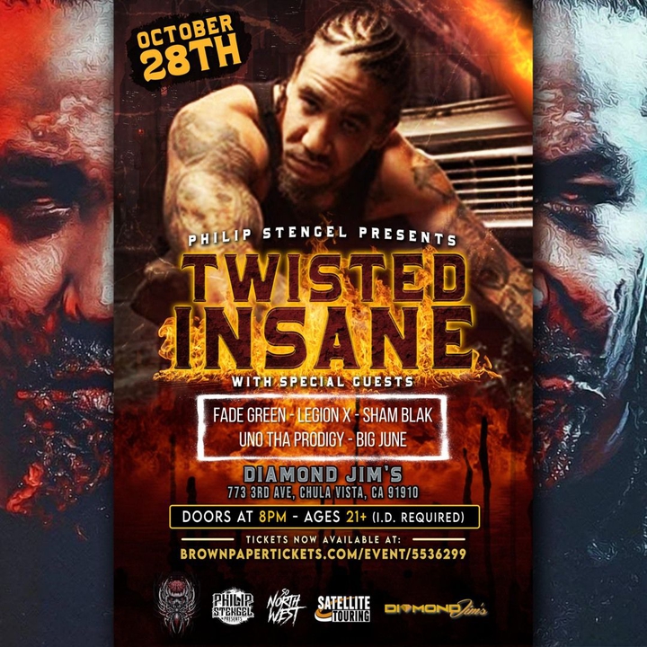 Twisted Insane Concert Tickets: 2023 Live Tour Dates | Bandsintown