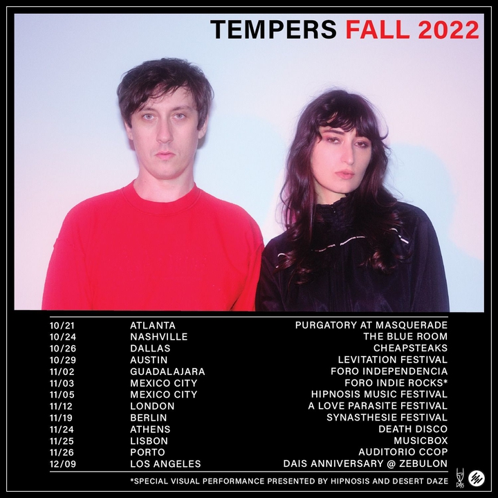 Tempers Concert Tickets: 2023 Live Tour Dates | Bandsintown