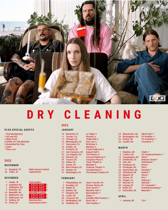 Dry Cleaning Tickets, 2023 Concert Tour Dates & Details | Bandsintown