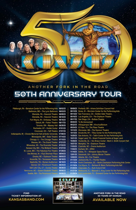Kansas Concert Tickets: 2023 Live Tour Dates | Bandsintown