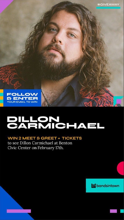 Dillon Carmichael Concert Tickets: 2023 Live Tour Dates | Bandsintown