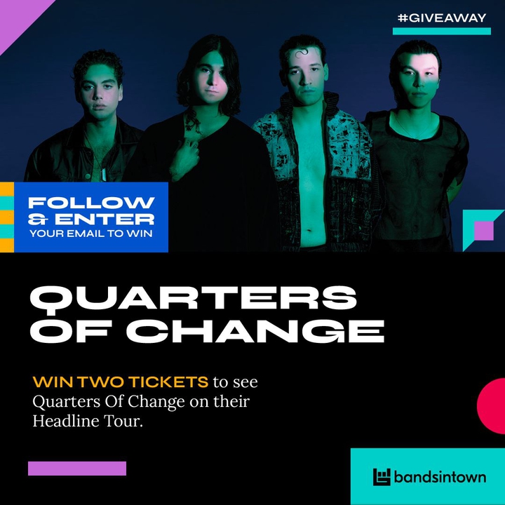 Quarters of Change Concert Tickets: 2023 Live Tour Dates | Bandsintown