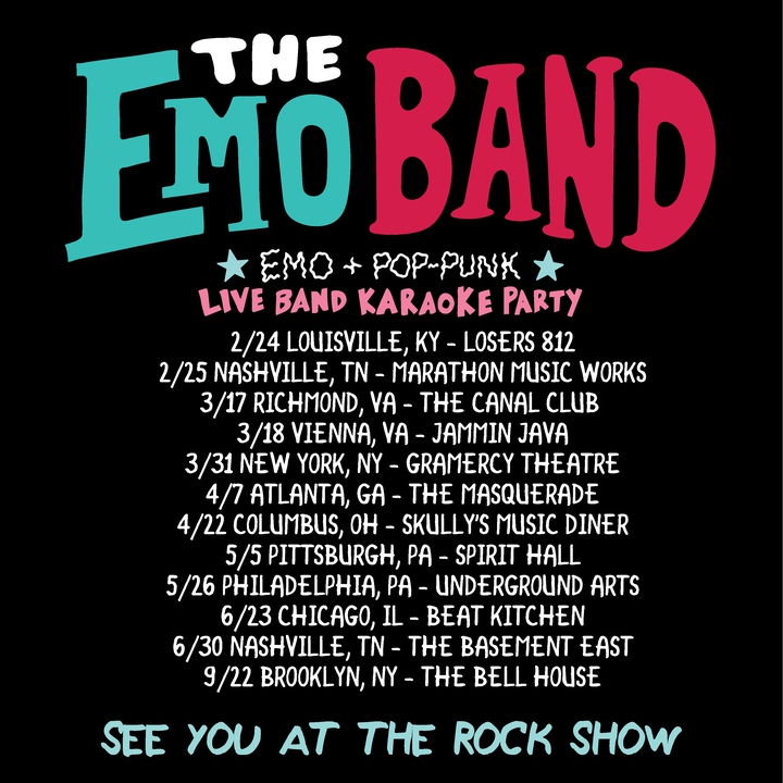 The Emo Band Concerts & Live Tour Dates: 2024-2025 Tickets | Bandsintown