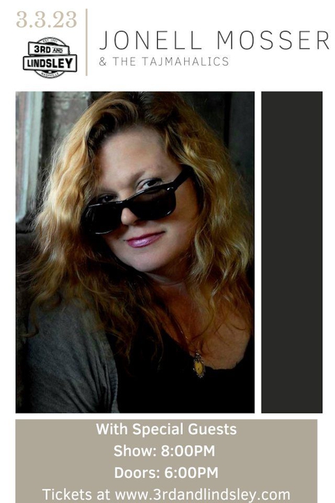 Jonell Mosser Concerts & Live Tour Dates: 2023-2024 Tickets | Bandsintown