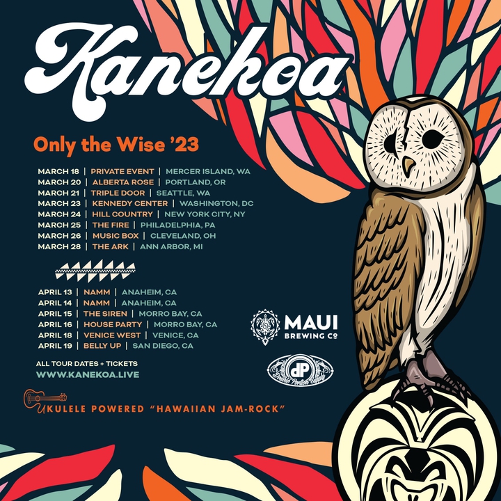 KANEKOA Concerts & Live Tour Dates: 2023-2024 Tickets | Bandsintown