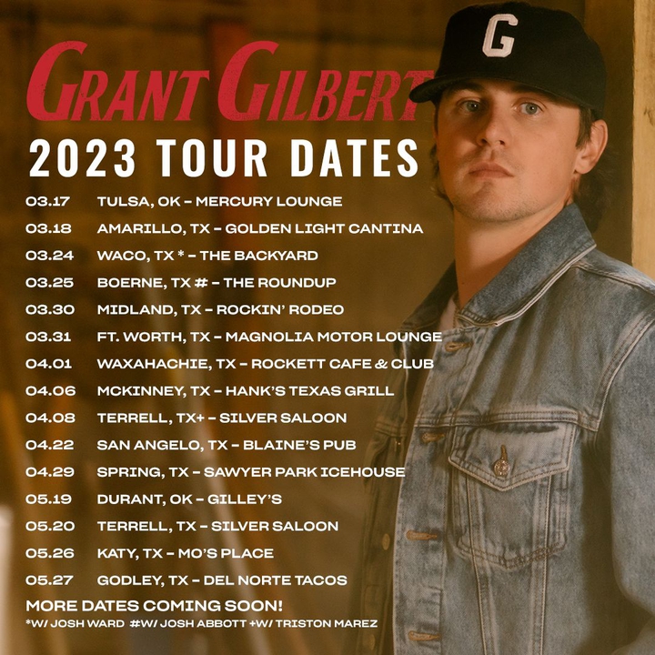 Grant Gilbert Concert Tickets: 2023 Live Tour Dates | Bandsintown