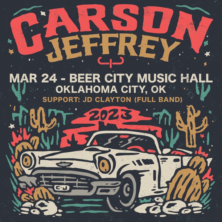 Carson Jeffrey Concerts & Live Tour Dates: 2024-2025 Tickets | Bandsintown