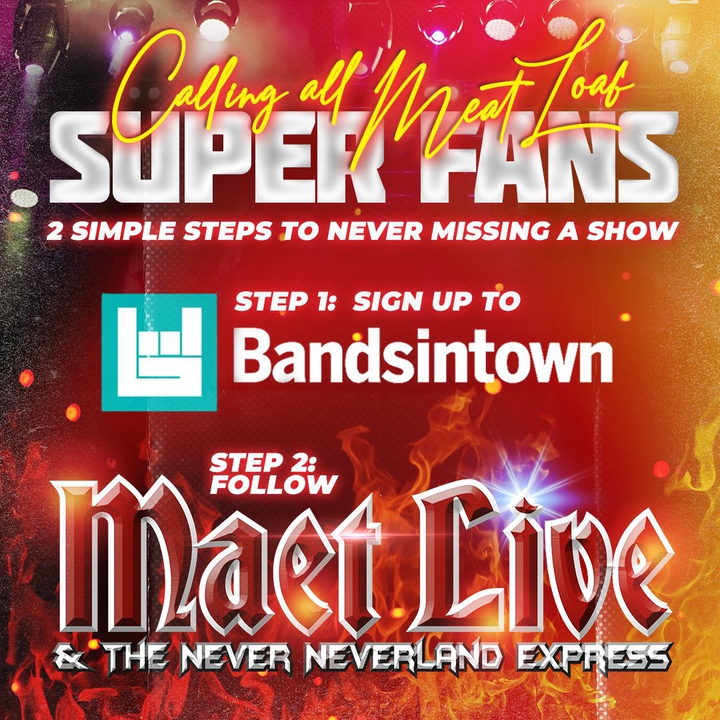 Maet LIVE and The Never Neverland Express Concerts & Live Tour Dates ...