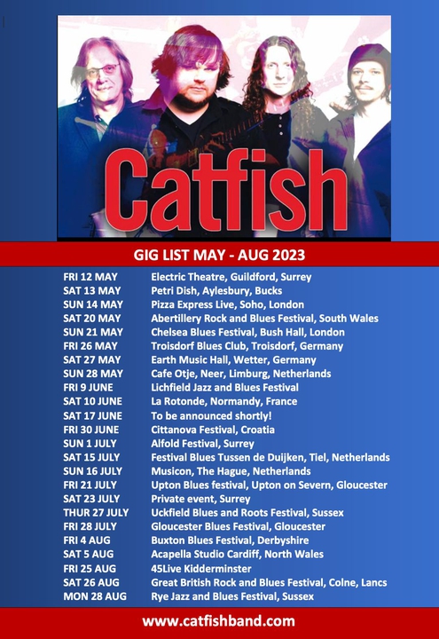Catfish (UK) Concerts & Live Tour Dates: 2024-2025 Tickets | Bandsintown
