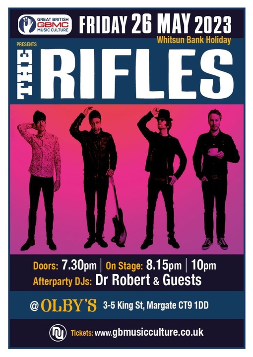 The Rifles Concert Tickets: 2023 Live Tour Dates | Bandsintown