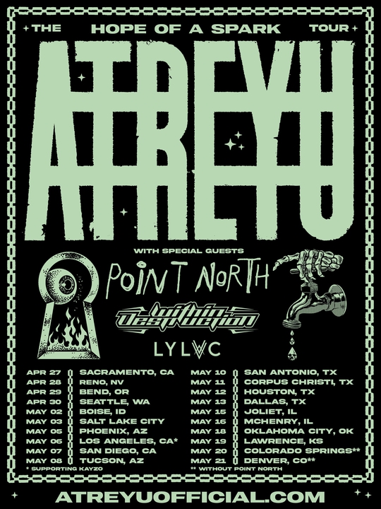 Atreyu Concert Tickets: 2023 Live Tour Dates | Bandsintown
