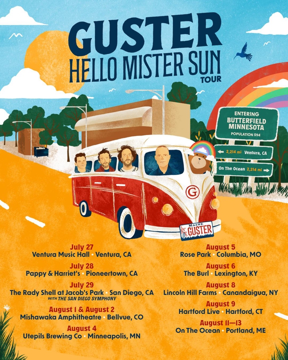 Guster Concert Tickets: 2023 Live Tour Dates | Bandsintown