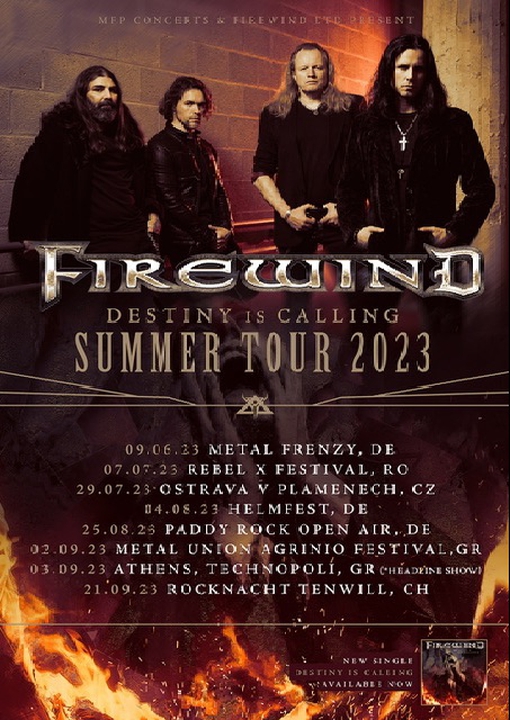 Firewind Concert Tickets: 2023 Live Tour Dates | Bandsintown