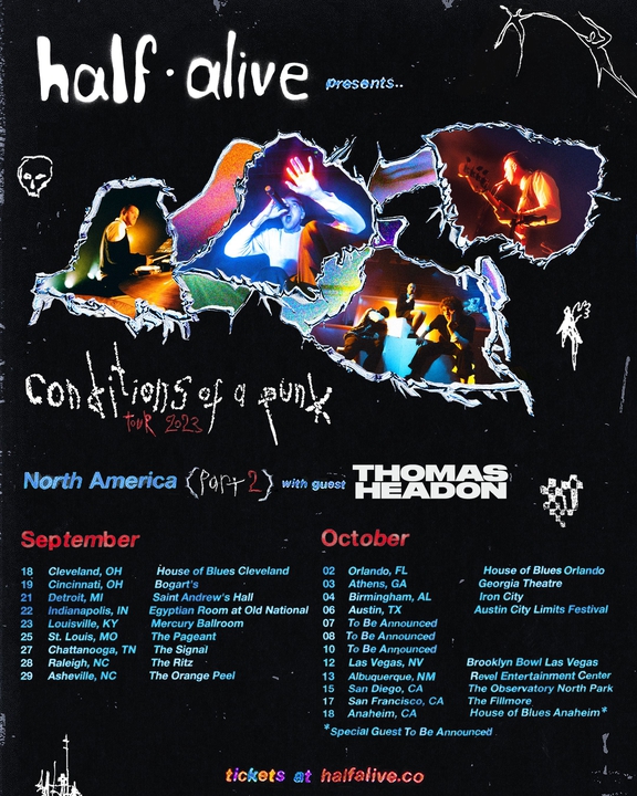half•alive Concert Tickets: 2023 Live Tour Dates | Bandsintown