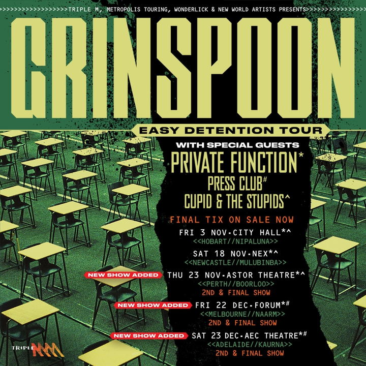 Grinspoon Concert Tickets: 2023 Live Tour Dates | Bandsintown