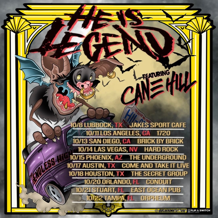 He Is Legend Concerts & Live Tour Dates: 2024-2025 Tickets | Bandsintown