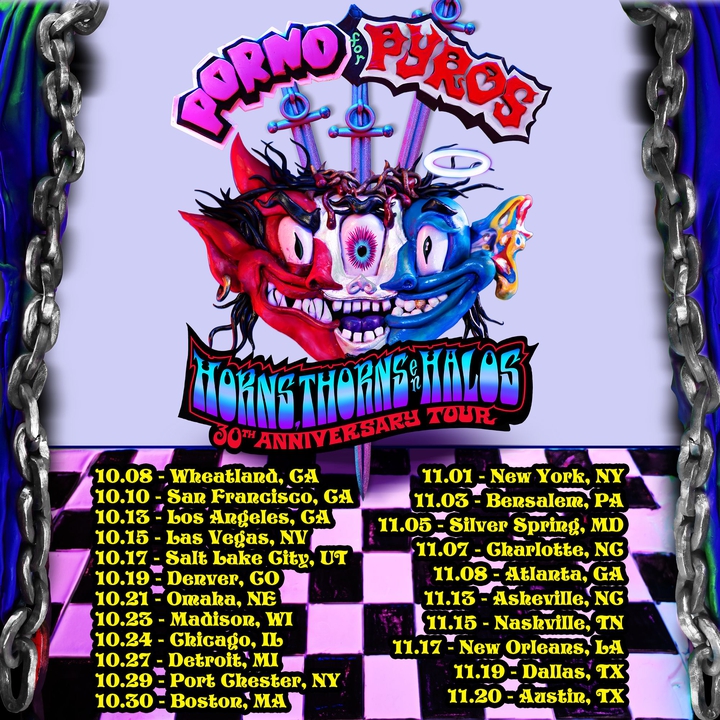 Porno for Pyros Concerts & Live Tour Dates: 2023-2024 Tickets | Bandsintown