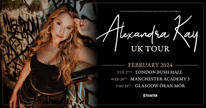 Alexandra Kay Concerts & Live Tour Dates: 2024-2025 Tickets | Bandsintown