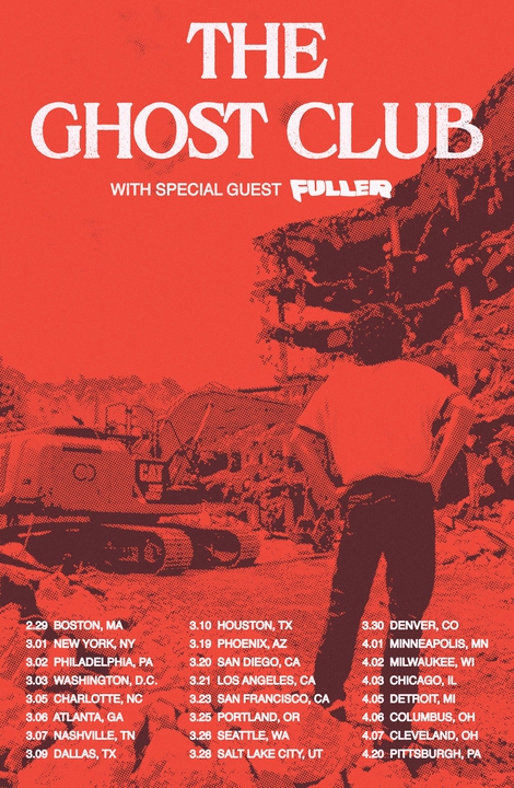 The Ghost Club Concerts & Live Tour Dates: 2024-2025 Tickets | Bandsintown