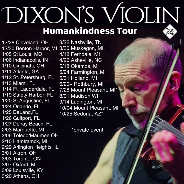 Dixon's Violin Concerts & Live Tour Dates: 2024-2025 Tickets | Bandsintown