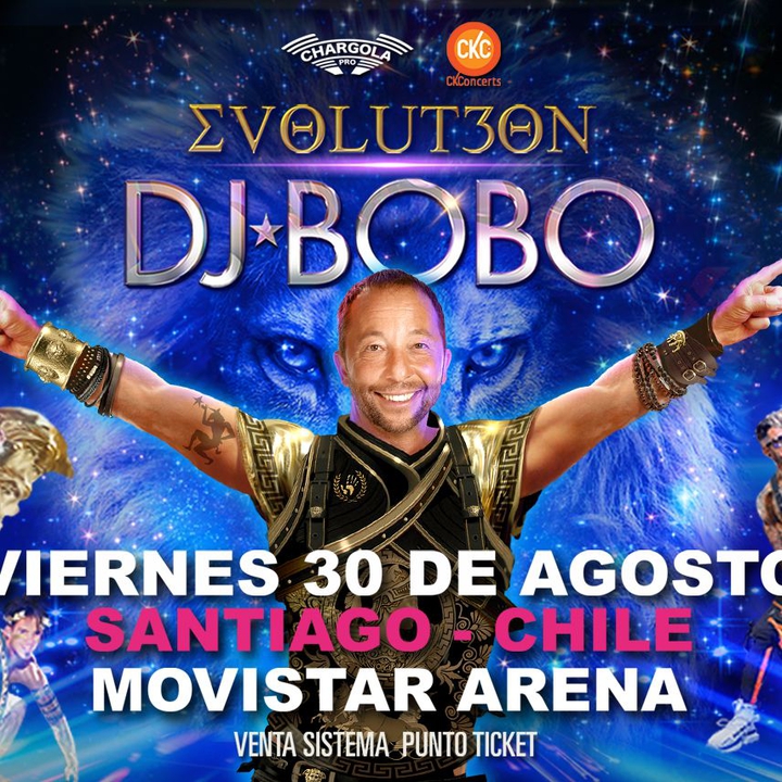 DJ Bobo vuelve a Chile con su gira EVOLUT3ON en agosto - Portal Nacional