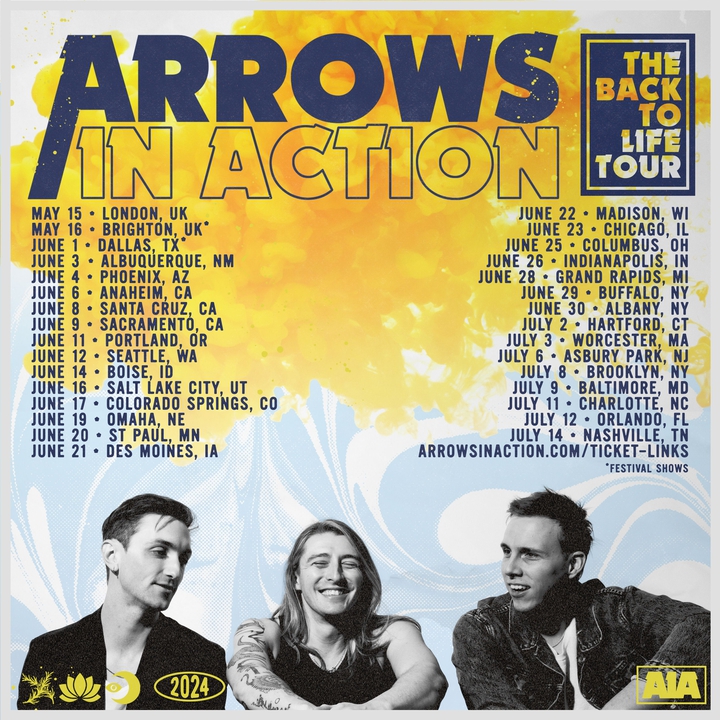 Arrows In Action Concerts & Live Tour Dates: 2024-2025 Tickets ...