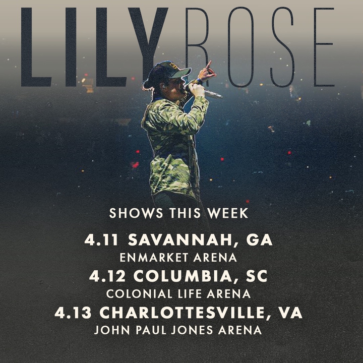 Lily Rose Concerts & Live Tour Dates: 2024-2025 Tickets | Bandsintown