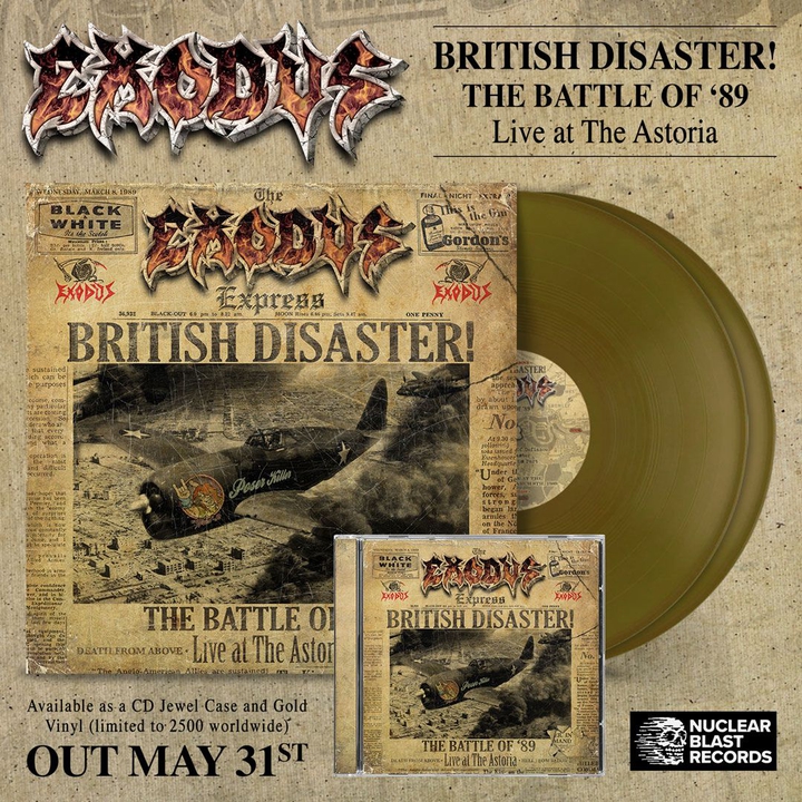 Exodus Concerts & Live Tour Dates: 2024-2025 Tickets | Bandsintown