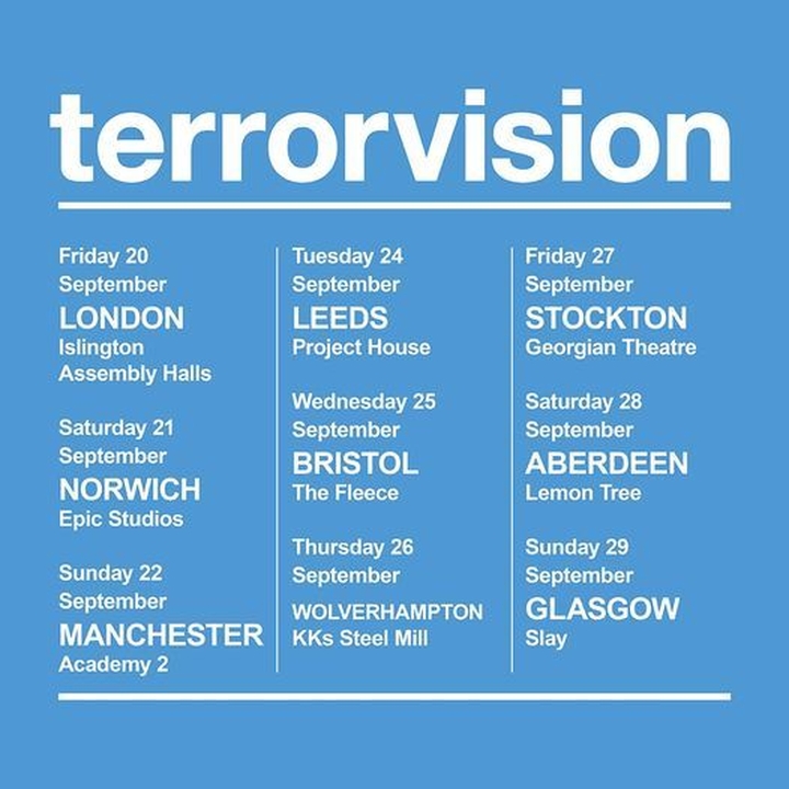 Terrorvision (official) Concerts & Live Tour Dates: 2024-2025 Tickets ...