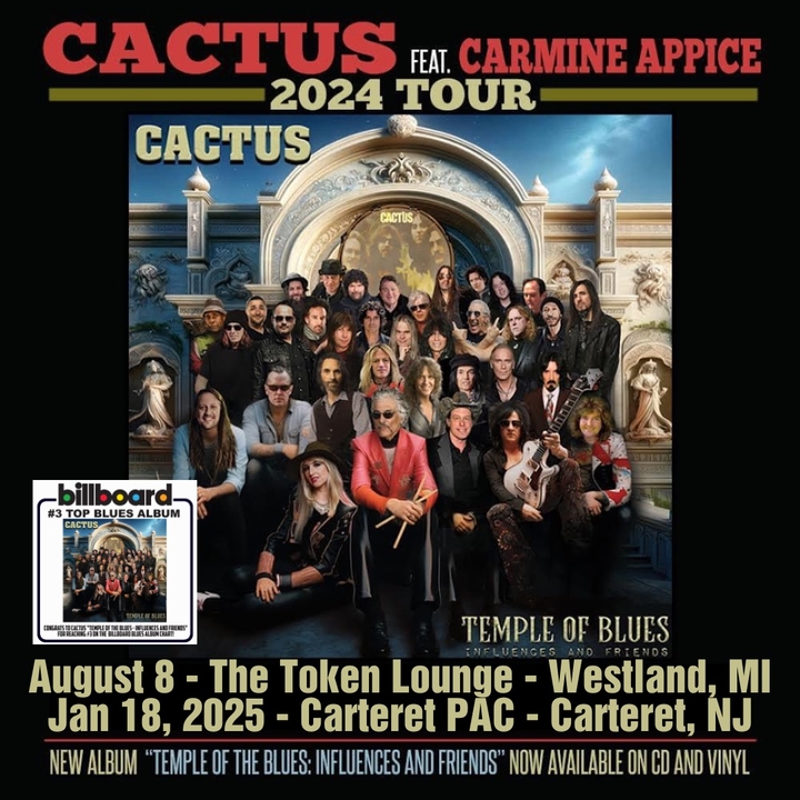 Cactus Concerts & Live Tour Dates: 2024-2025 Tickets | Bandsintown