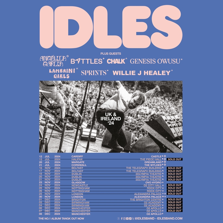 IDLES Concerts & Live Tour Dates: 2024-2025 Tickets | Bandsintown