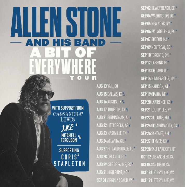 Allen Stone Concerts & Live Tour Dates: 2024-2025 Tickets | Bandsintown