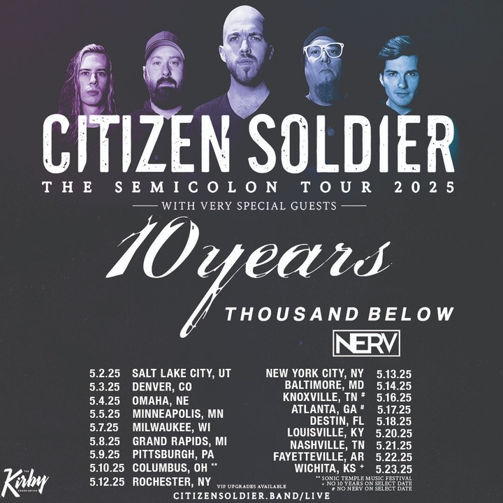 Citizen Soldier - New Release