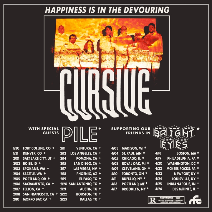 Cursive Concerts & Live Tour Dates: 2025-2026 Tickets | Bandsintown