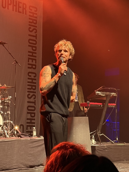 Singer Christopher Denmark