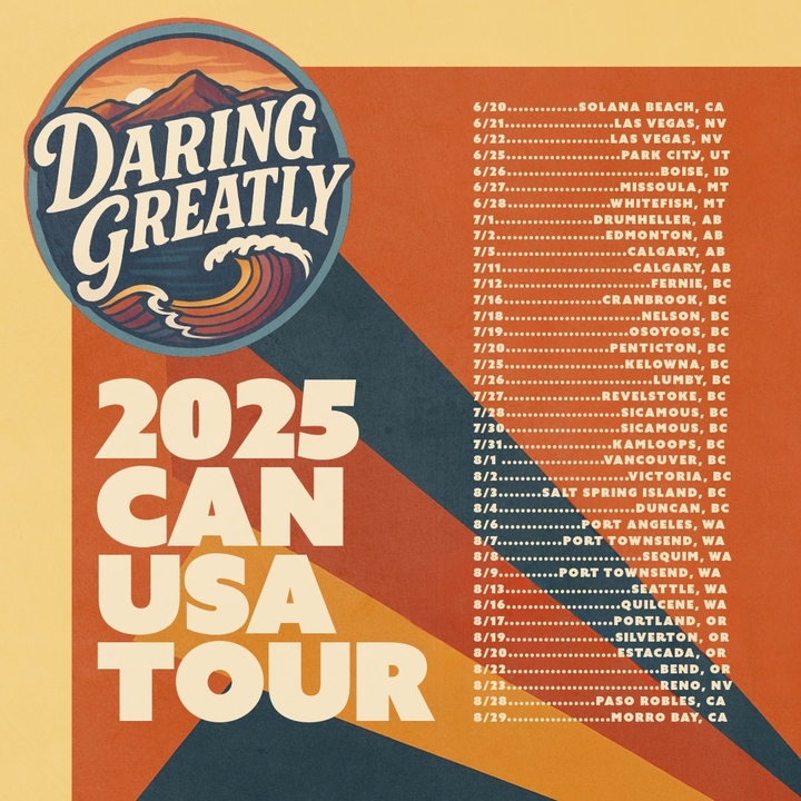 Daring Greatly Concerts & Live Tour Dates: 2025-2026 Tickets | Bandsintown