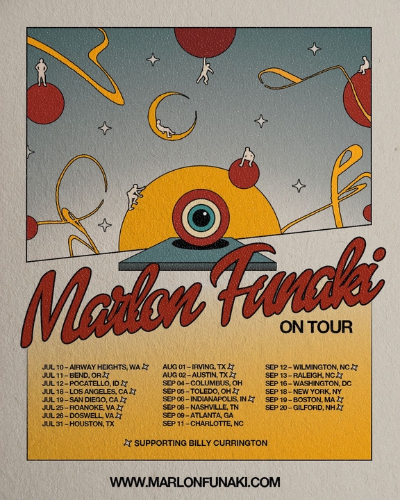 Marlon Funaki Concerts & Live Tour Dates: 2025-2026 Tickets | Bandsintown