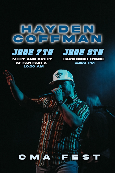 Hayden Coffman Concerts & Live Tour Dates: 2025-2026 Tickets | Bandsintown